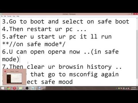 How to fix Opera error Can't open user profile directory
