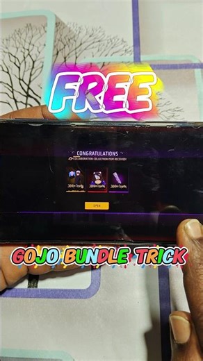 Free Fire Gojo Bundle Free Mai Kaise Le 🤑| gojo bundle free mai kaise nikale🔥#freefire #freefiremax