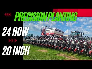 Massey Ferguson 24 Row 20" Planter - All Precision Planting Components - Meters, Delta,