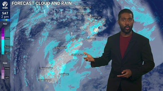 Chester is here with your weekend weather outlook, and unfortunately it's one best-suited for indoor activities in many locations. ⛈️ Much of the country will see periods of rain on Saturday along with a chance for thunderstorms. ☂️ Sunday will be a bit drier, but still unsettled. ⚠️ One particular area to watch on Saturday is North Otago, where heavy rain may cause surface flooding, slips, and difficult driving conditions. https://www.metservice.com/warnings/home ~Seth | NIWA Weather