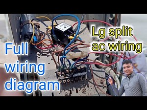 Lg split ac wiring diagram/Lg ac wiring/ac wiring/outdoor wiring