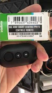 Configuração do controle remoto intelbras XAC 4000