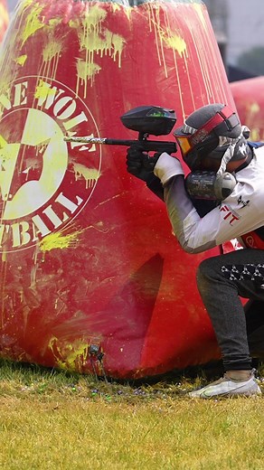 Caught cheating! 🚩👀 #paintball | MR.H