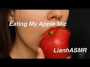 30 Minutes of Relaxing Apple Eating Sounds | ASMR Crunchy Eating with Mic #ASMR #EatingSounds #apple