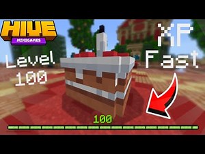 The FASTEST Way To Gain XP In Hive Treasure Wars (Minecraft Bedrock)