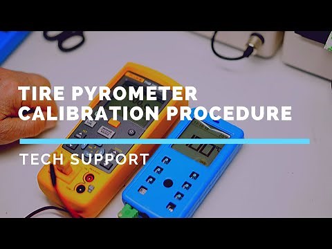 How to check and Calibrate Tire Pyrometer | Prisma Electronics support