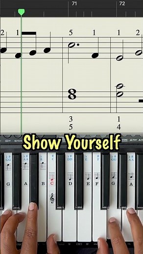 Show Yourself (Frozen) || Sheet Music || Piano