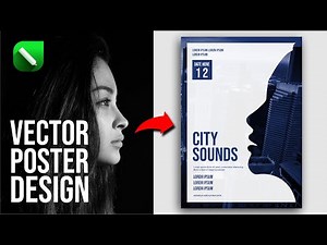 Unleash Your Inner Artist: CorelDRAW Vector Poster Design Made Easy!