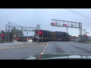 L791-05 Clearwater local CSX CM44AC 7265 chase Clearwater, FL to St.Petersburg FL