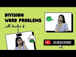 Division Word Problems for Grade 2 with Teacher N'