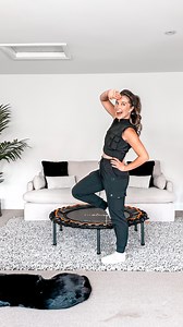 79K views · 314 reactions | Jump into the weekend with this quick 3-minute mini trampoline workout! It’s easy to follow and sure to lift your mood!  I can’t wait to jump live with you all tomorrow  #minitrampolineworkout #reboundingworkout #funworkout #lowimpactworkout #jumpingfitness #workout #fitness | Jump&Jacked | Facebook