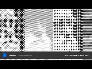 Custom vector halftones in Paragraphic