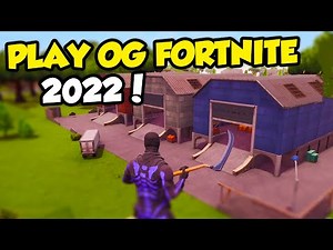 HOW TO PLAY OG FORTNITE in 2024! (Season 1 Fortnite Map FREE)