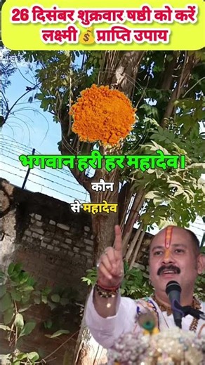 26 दिसंबर शुक्रवार षष्ठी को करें लक्ष्मी💰प्राप्ति उपाय #pradeepmishrajidhankeupay #upay #shorts