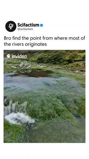 Scifactism on Instagram: "Ever wondered how new springs form? It begins deep underground, where groundwater collects in natural reservoirs between layers of rock and soil. Over time, this water moves through cracks, porous sediments, or fractures created by geological shifts. As pressure builds or the landscape changes, the trapped water searches for the easiest path upward. When that pathway reaches the surface — often where the water table meets the ground — the water naturally emerges as a sp