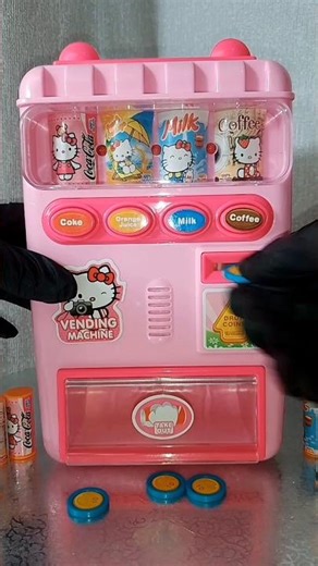 Asmr Trending Vending Machine Hello Kitty Sanrio #asmr #satisfying #trending #shorts