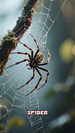 Can spiders get stuck in their own webs? 🕷️