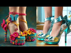 Luxury heels designs 😍 you will fall in love ❤️ | Glam AI heels EP 1 part 1