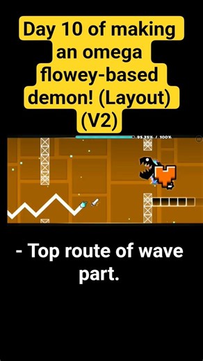 This is the non-coin route! #bossfight #geometrydash #gd #omegaflowey #undertale #layout layout