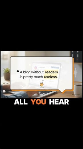 A blog without readers is useless #substack #shorts