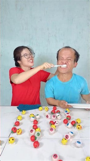 Toothbrush Prank with Mr 99cm 🪥🍬
