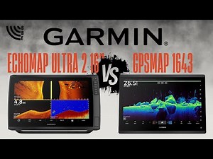 Garmin ECHOMAP Ultra 2 166sv vs GPSMAP 1643 | Side-by-Side Comparison