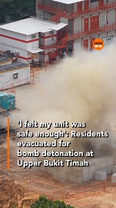 7.3K views · 68 reactions | On September 26, two detonations of the World War II bomb found at a construction site in Upper Bukit Timah went off at around 12.30pm and 1.45pm respectively. Many residents living near the construction site were told to evacuate to Senja-Cashew Community Centre between 8am and 7pm today. Here's what some of the residents had to say. For other updates: https://t.me/AsiaOnecom | AsiaOne | Facebook