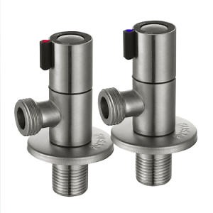 [Hot Item] OEM/ODM Valvula Angularsanitary Cheap Stainless Steel 90 Degree Brass Angle Stop Valve Faucet Forged Water Toilet 1/2 Angle Valves
