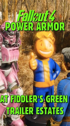 Fallout 4: Power Armor at Fiddler's Green Trailer Estates