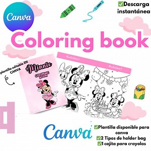 Editable Coloring Book in CANVA, Includes Add-ons in SVG Format and for Editing in Canva - Etsy UK