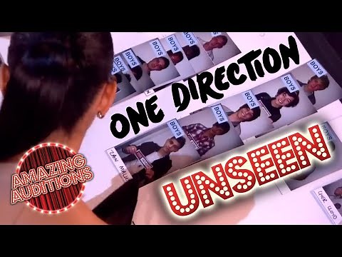 UNSEEN FOOTAGE! Lost Footage of One Direction being formed on The X Factor UK! | Amazing Auditions