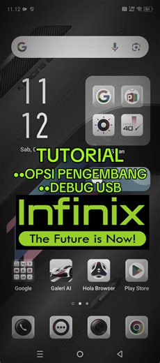 INFINIX & TECNO, tutorial Opsi Pengembang & Debug USB. #infinix #tecno #pova5pro5g #note40pro5g