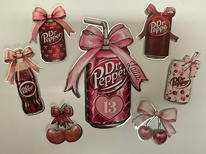 3D Dr Pepper Cupcake Toppers: Soda Party Decorations - Etsy UK