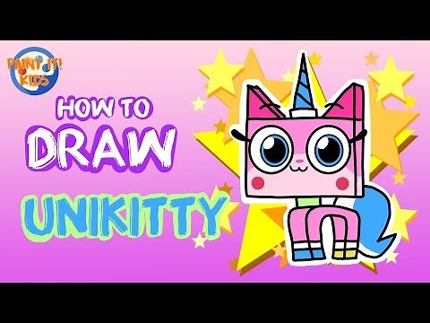 Drawing for kids - How to Draw Unikitty - Unikitty! Cartoon Network - Art for kids