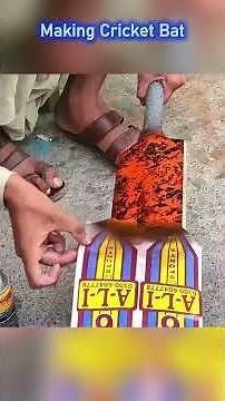 How Cricket Bats Are Made | Satisfying Woodworking Process