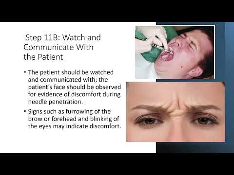 basic injection technique in local anesthesia