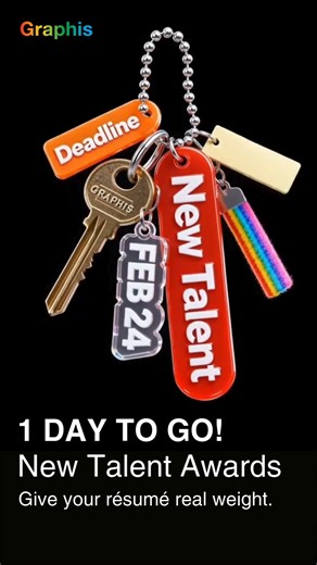 Graphis New Talent 2026 closes February 24. Would you gamble your opportunity on last-minute uploads? Students, let's make a lifetime line on your résumé — and let it stand out. Explore the full categories and submit here: https://graphis.com/competition/new-talent-awards-2026/entry #Graphis #GraphisNewTalent #Design #MotionGraphic #photography #illusionisttration #Finearts #Advertising #Campaign #CreariveIdeas #PackagingDesign | Graphis