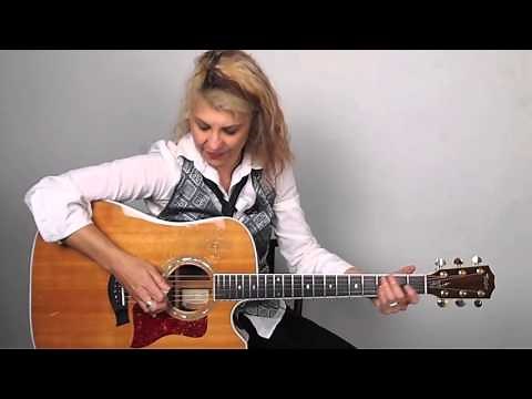 Acoustic Guitar Lesson - #1 Palm Muting - Janet Robin
