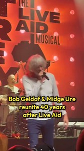 Bob Geldof y Midge Ure, creadores de Live Aid, se reunieron 40 años despues del memorable concierto para interpretar "Do They Know It's Christmas?" | Behind the Songs