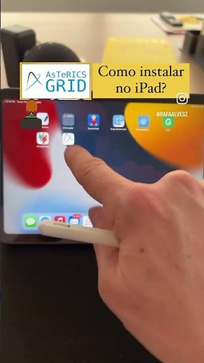 Como instalar o AsTeRICS Grid ARASAAC no iPad