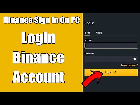 Binance Login 2021 | Binance Account Login Help | Binance Desktop App Sign In | Binance.com PC Login