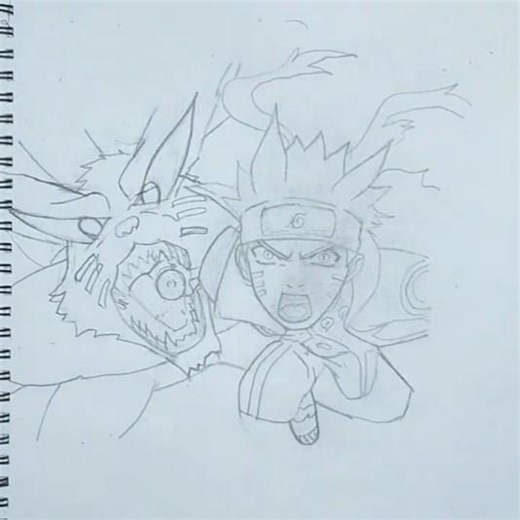 How To Draw Naruto & Kurama | Step By Step | Naruto I HR Art Studio #drawing #drawingtutorial