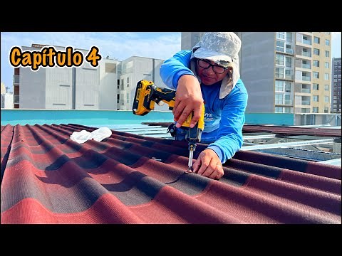 Cómo hacemos el techo de la casa, vídeo 4