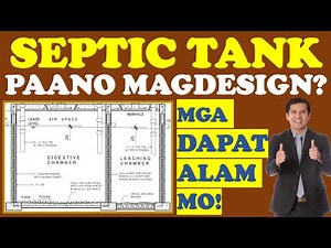 Paano mag-design ng SEPTIC TANK (Plastered CHB) ?? | Detailed Step-by-Step Guide
