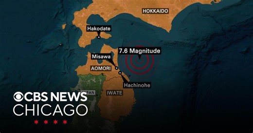 7.6-magnitude earthquake strikes Japan, triggering tsunami