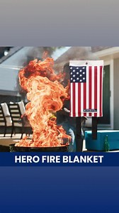 Pull, cover, fire out, reuse! 🇺🇸🔥#fireblanket #emegencyfireblanket #kitchenfire #smallfire #fire #grillfire #firesafety #safetyfirst #kitchenessentials #fireblankets #fireplace #firesafety #fire #smallfire | Prepared Hero