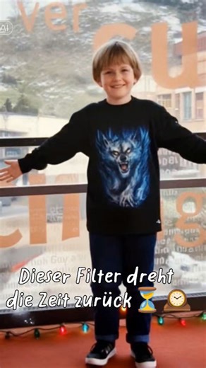 Dieser Filter dreht die Zeit zurück Tiktok Time Machine