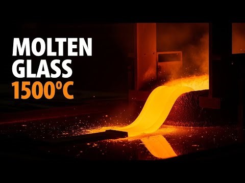 How Glass Is Made in Factory | Complete Industrial Manufacturing Process