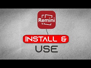 How To Install And Use Remini App (2024) Easy Tutorial