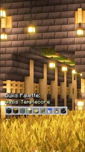 Build a Beautiful Oasis Temple Base in Minecraft